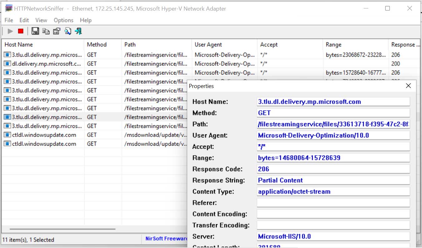 Tools To Show Hidden URLs Accessed by Windows Apps