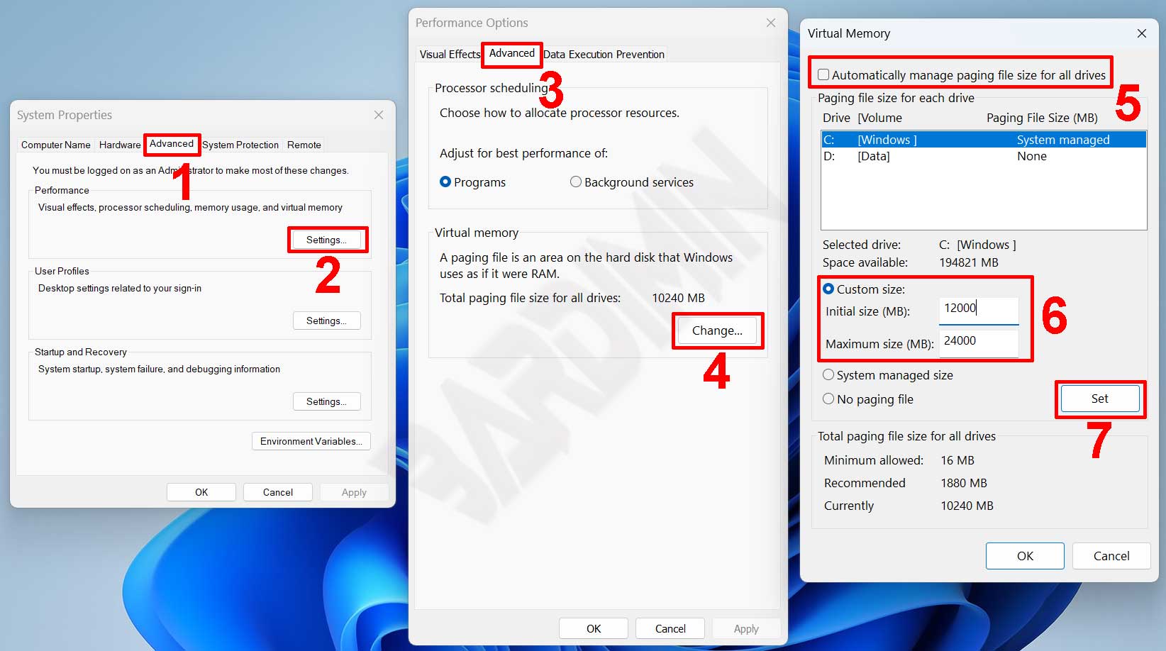 How To Increase Virtual Memory In Windows 11