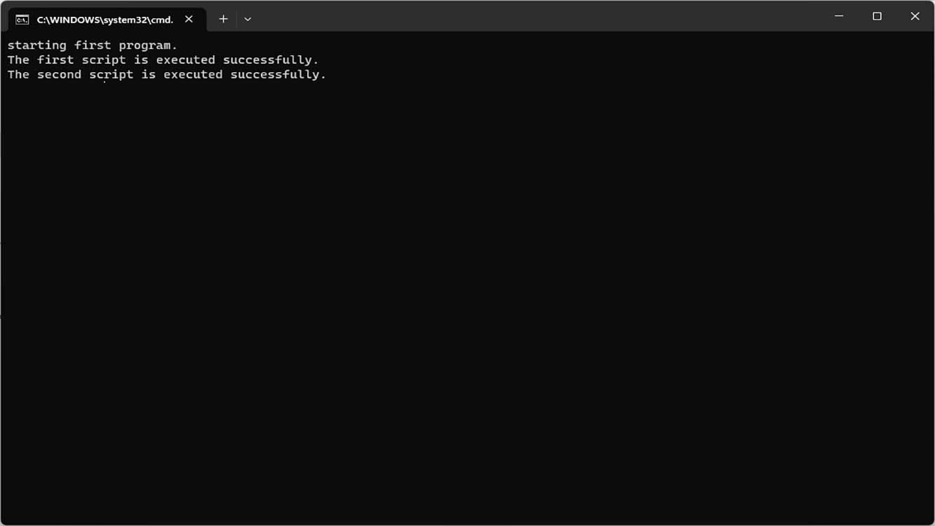 Batch File