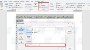 How to Remove Hyperlinks in Microsoft Word Easily and Quickly