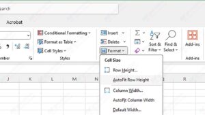 How to Use Autofit in Excel to Adjust Column Width and Row Height ...