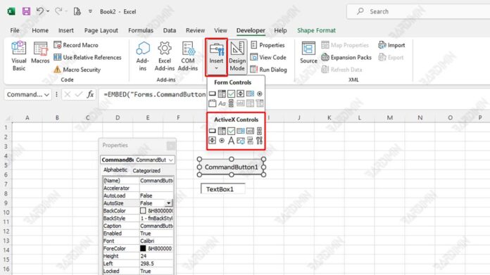 How To Create Interactive Forms In Excel Vba With Activex Controls Vba 1427